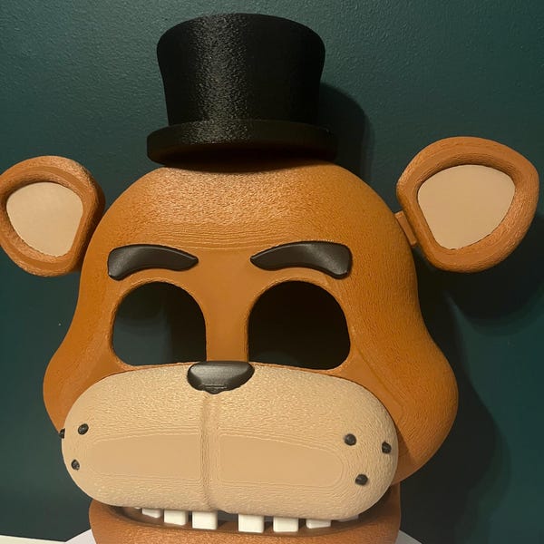 Freddy Fazbear Mask - Etsy