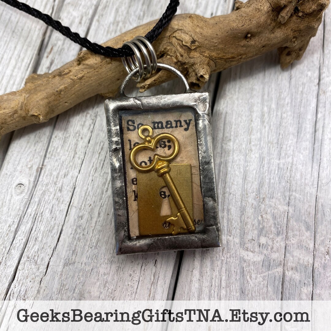 Key Shadowbox With Quote by Geeks Bearing Gifts. - Etsy UK