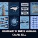 UNC Digital Print Set – 8 Printable Chapel Hill Dorm Prints | Tar Heels ...