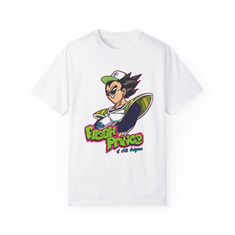 Fresh Prince of All Saiyan Vegeta | Dragon Ball Z Shirt | Anime ...