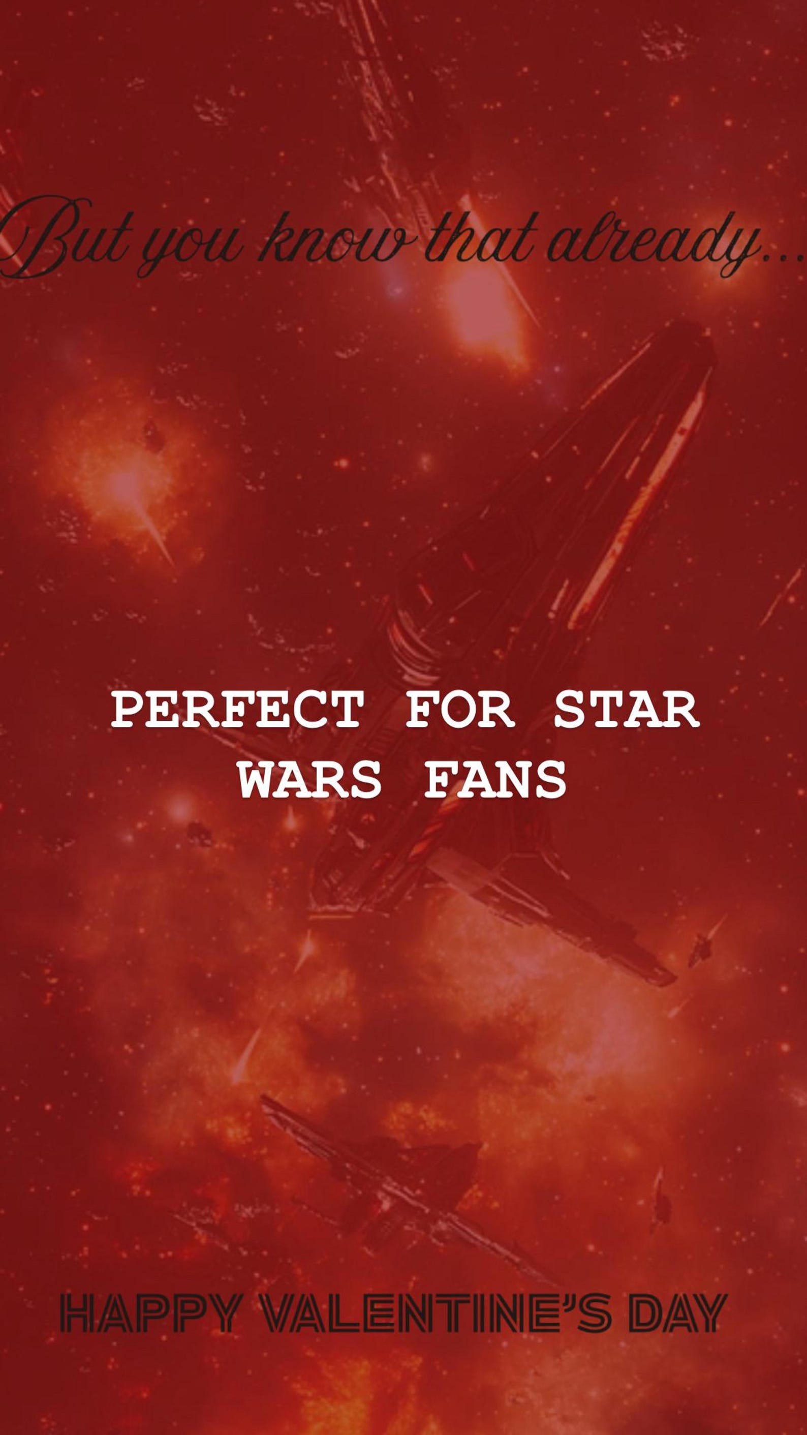 Star Wars Valentine’s Day Card – “I Love You / I Know” - Etsy