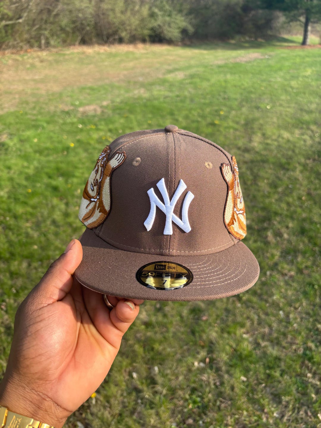 New York Yankees New Era Fitted Hat - Etsy
