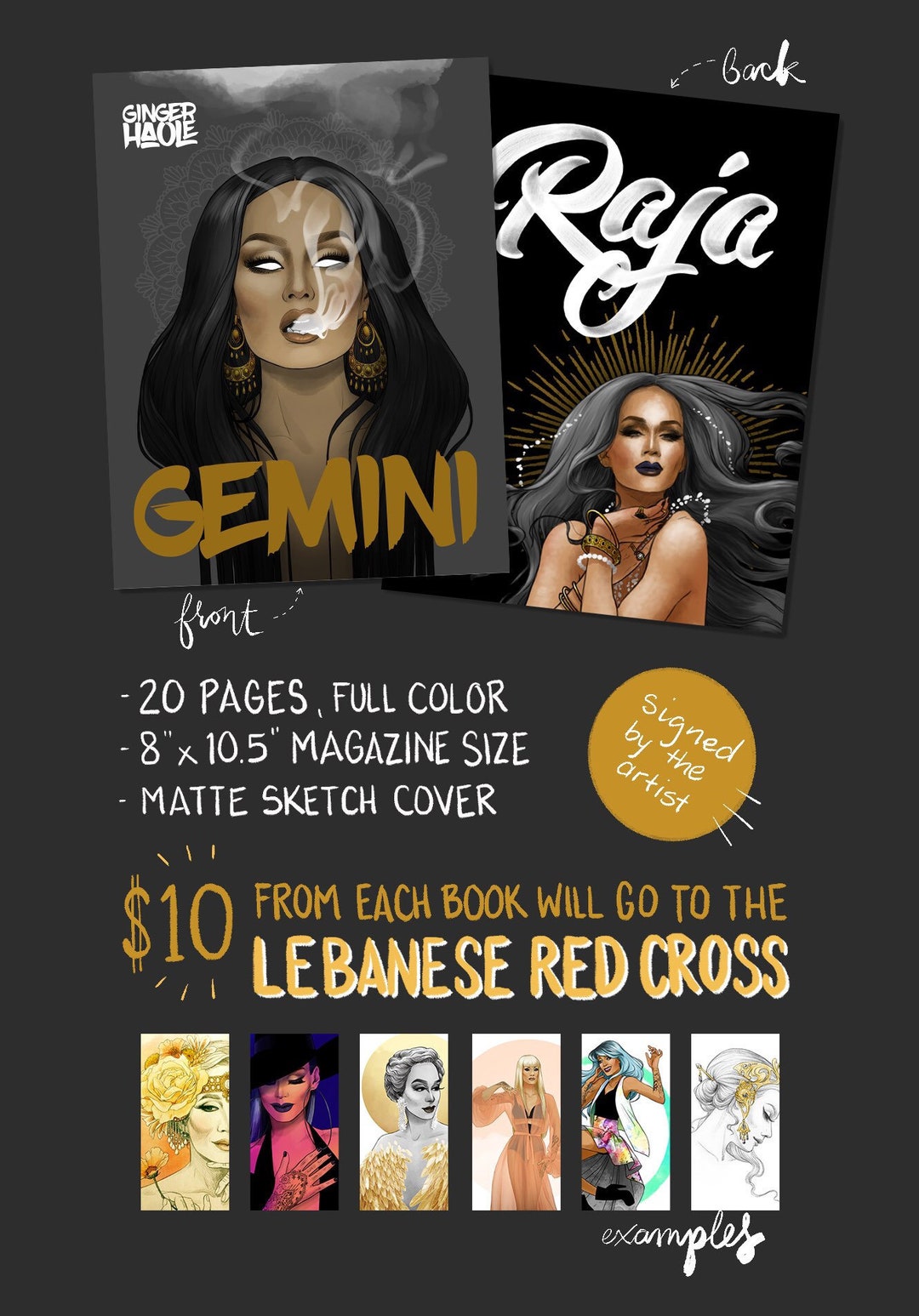 GEMINI Art Book - Etsy