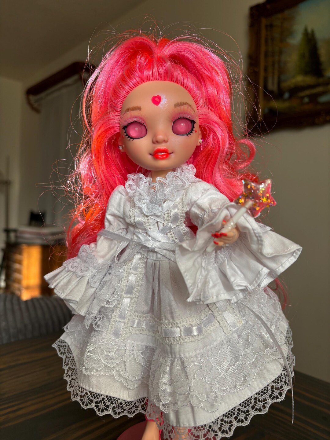 Hot Pink Princess Prissy Custom Rainbow High /shadow High Priscilla Perez - Etsy