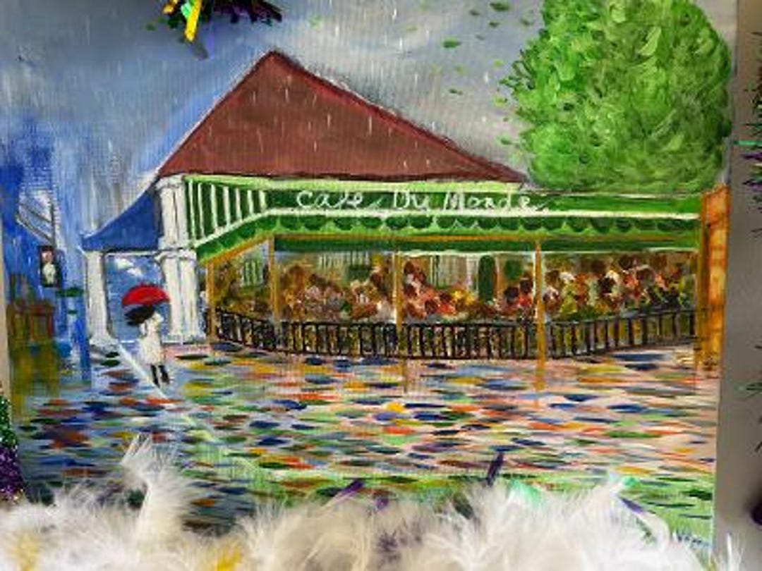 New Orleans Cafe Du Monde in the Historic French Quarter. - Etsy