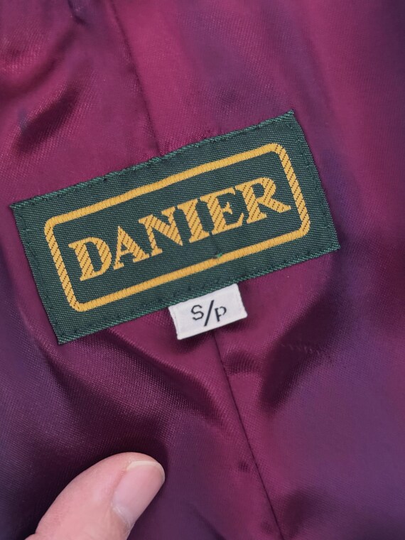 Vintage Danier Real Suede Leather Jacket – Deep Purple - Gem