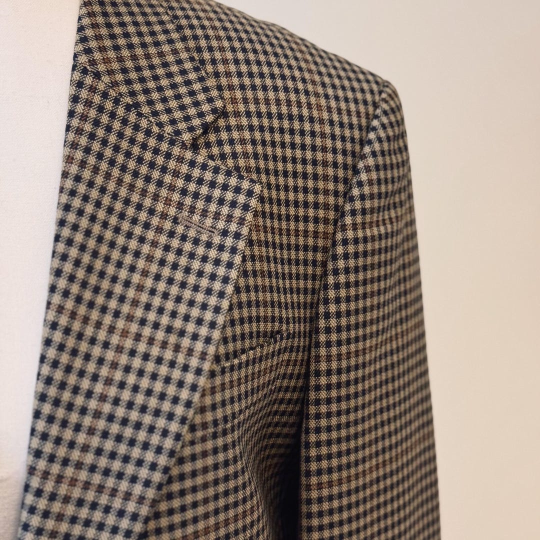 Vintage DAKS 100% Virgin Pure Wool Blazer - Etsy