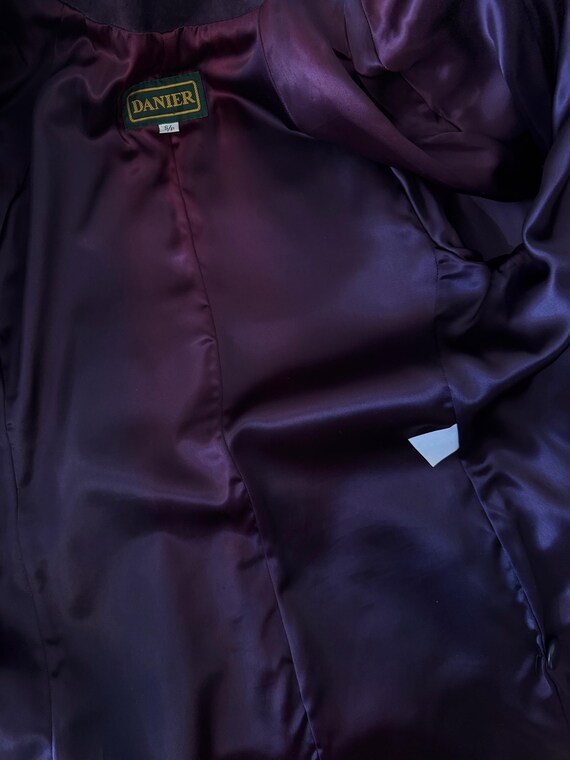 Vintage Danier Real Suede Leather Jacket – Deep Purple - Gem