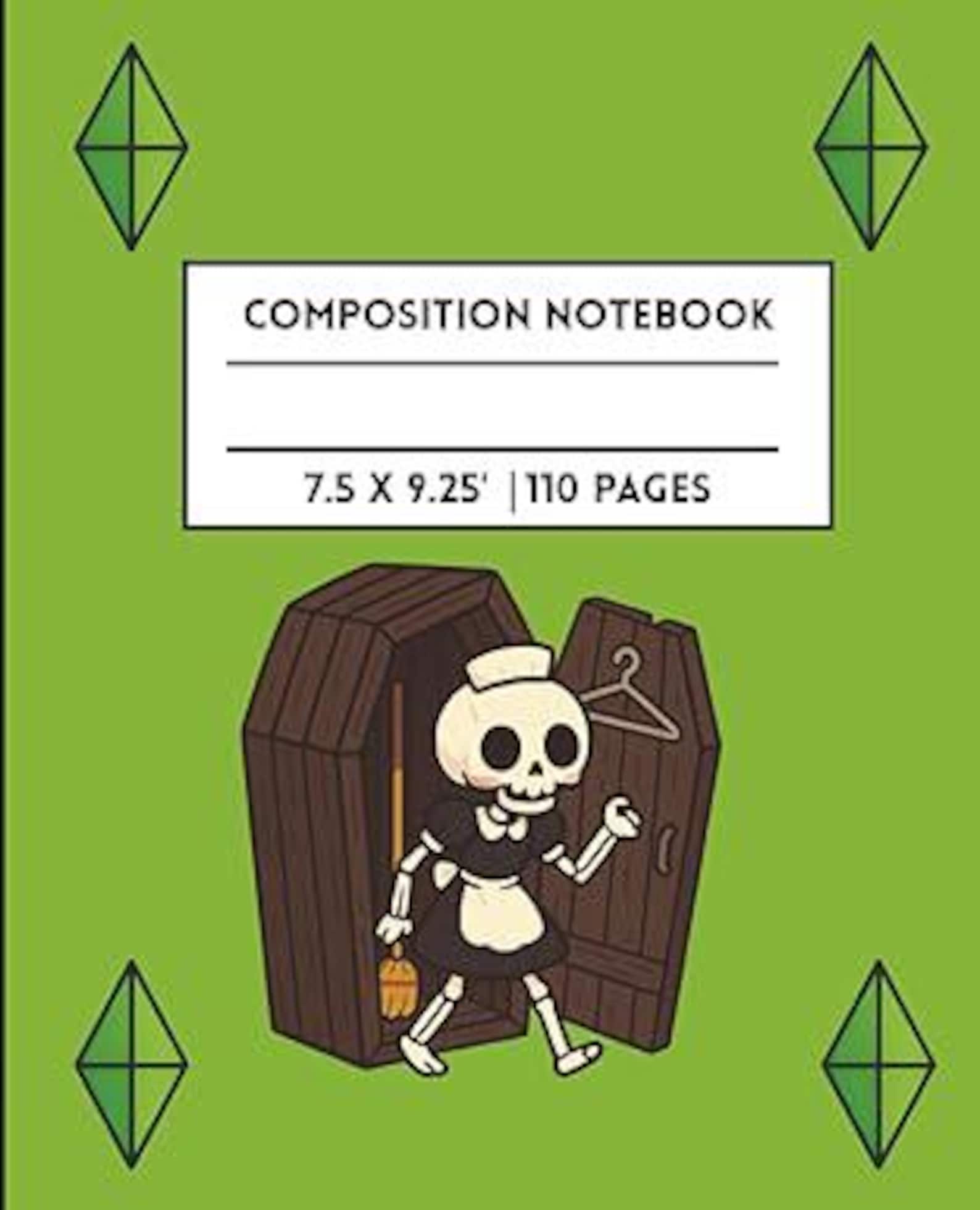 Digital Download Spooky & Organized: the Bonehilda Composition Book - Etsy