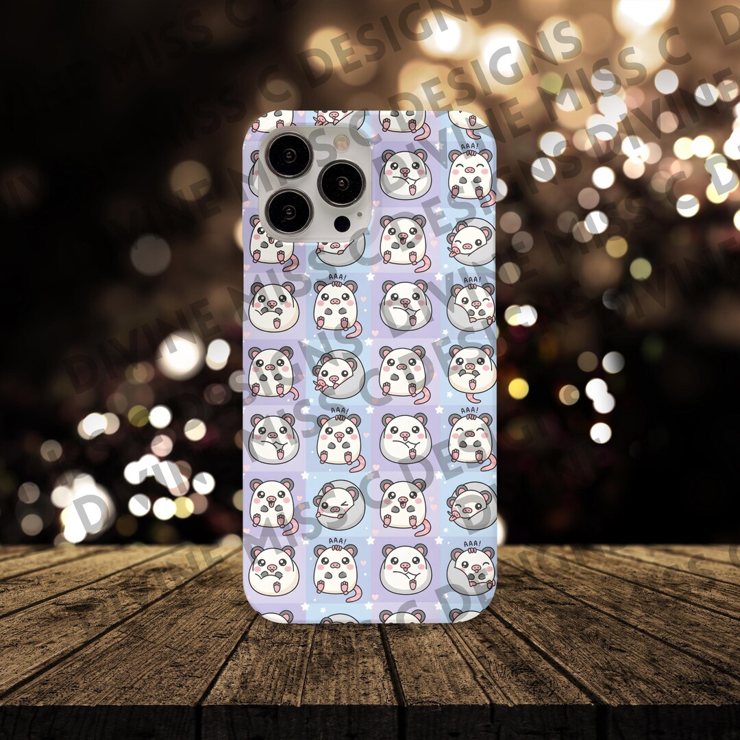 Opossum Seamless Pattern Pack – Cute & Quirky Wildlife Digital Papers ...