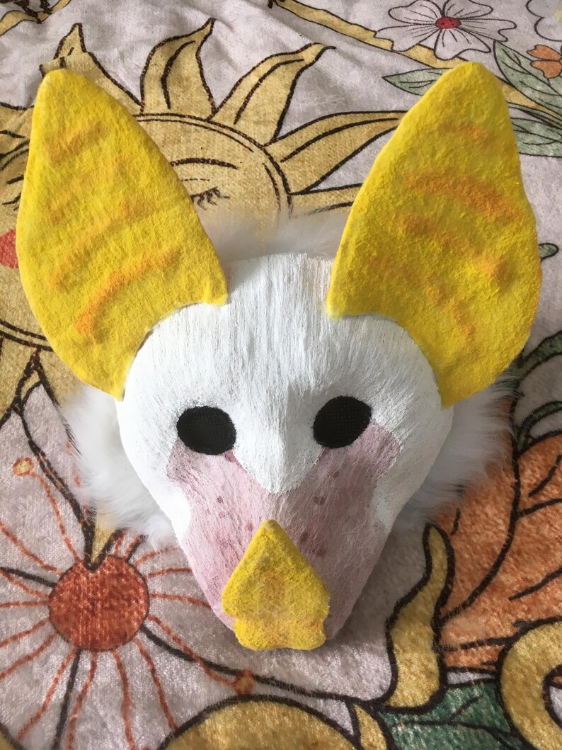 Honduran White Bat Therian Style Mask - Etsy