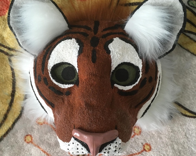 Bengal Tiger Therian Style Mask - Etsy