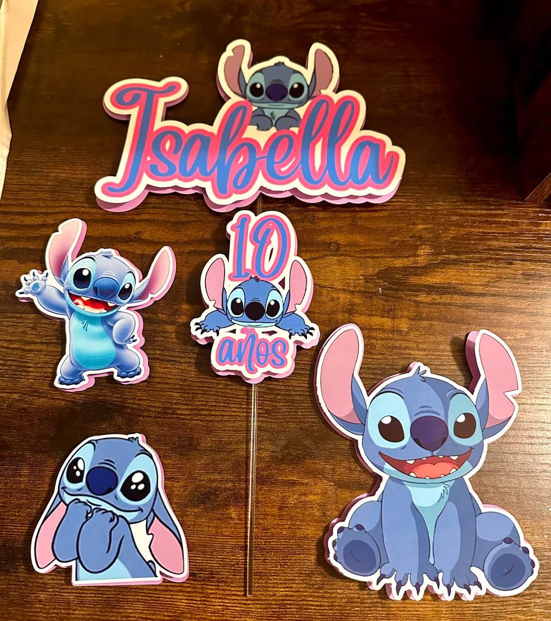 Stich Cake Topper | Custom Cake Topper | Birthday Cake Topper - Etsy