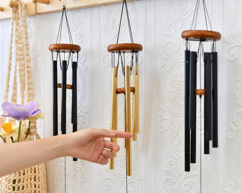 Personalized Commemorative Wind Chimes, Suitable for Garden or Home ...