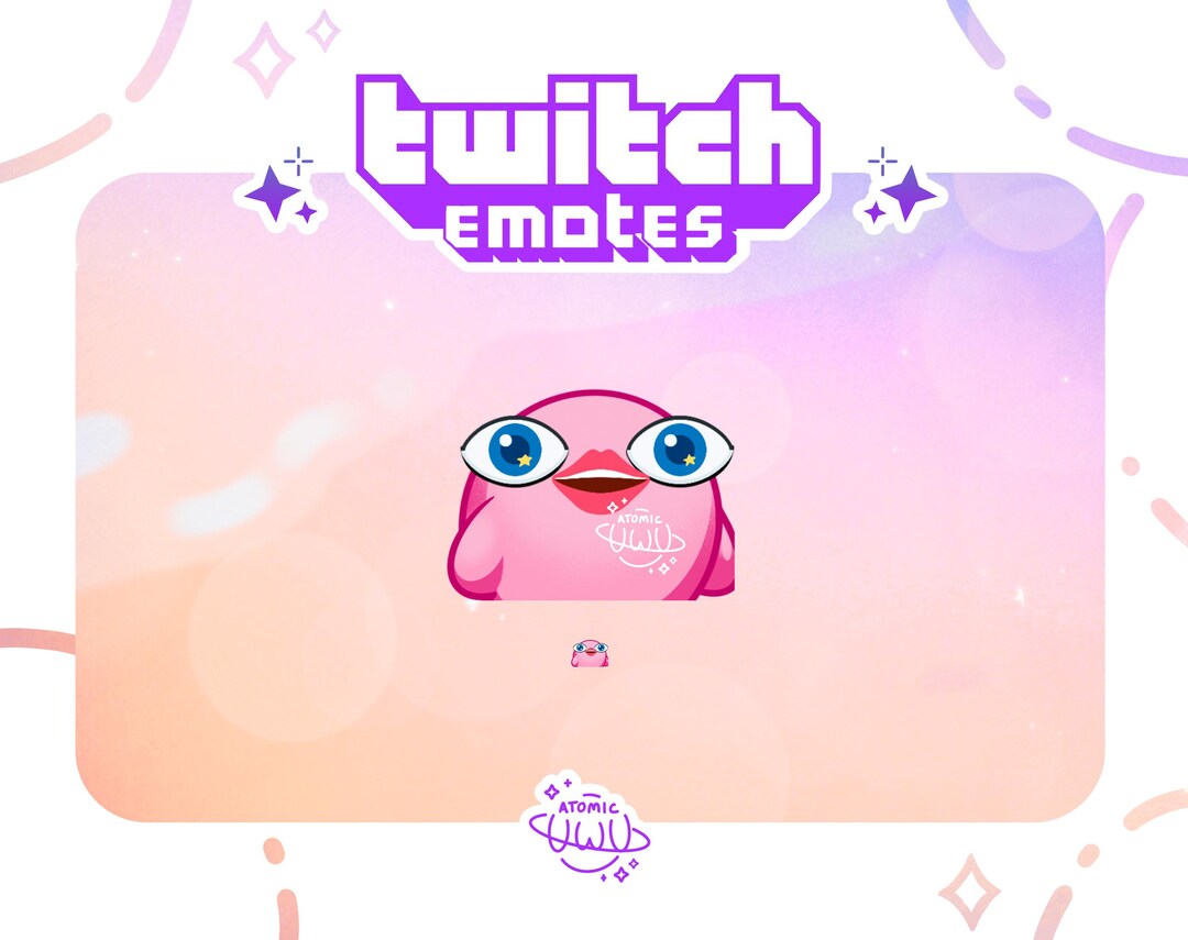 Kirby Lurk (cursed) | Twitch & Discord Emote - Etsy