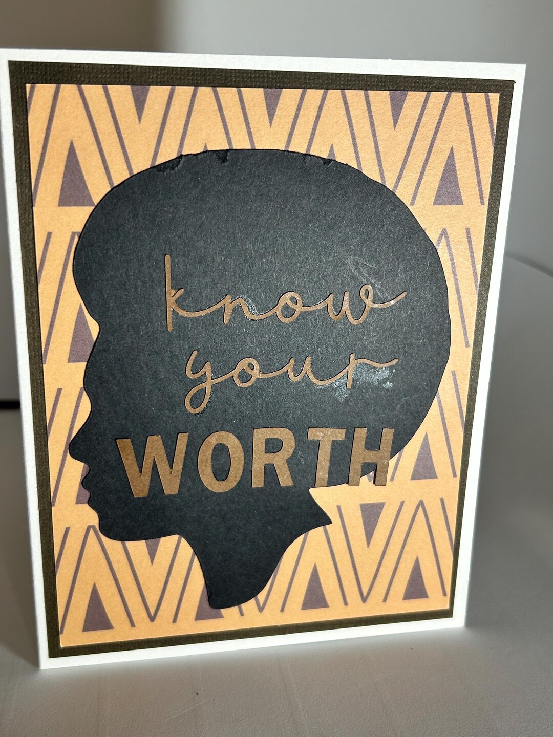 Know Your Worth Masculine Encouragement Greeting Card - Etsy