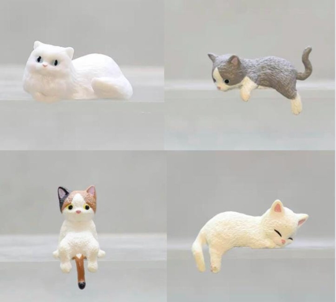 Small Cat Statue Little Figurine for Women/ Girls Use for DIY Crafts ...