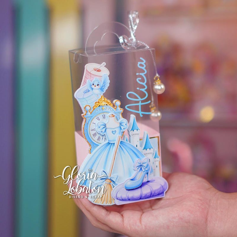 Cinderella Card Box - Etsy