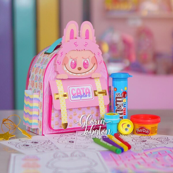 Labubu Box Template - Etsy UK