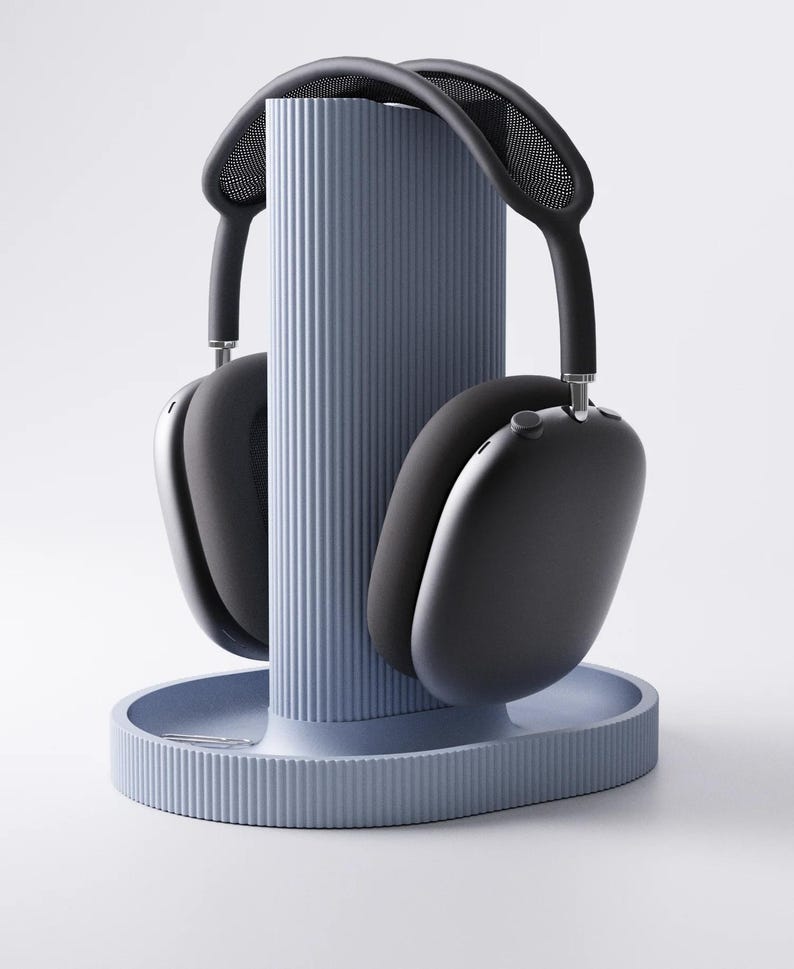 Customizable 3D Printed Headphone Stand With Modular Tray - Sustainable ...