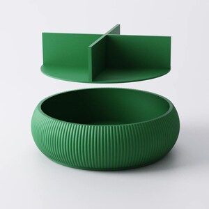 Eco-friendly Modular Desk Organizer: Stackable 3D Printed Round Storage ...