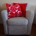 18 X 18 Marimekko Unikko Red and Pink Poppy Pillow - Etsy