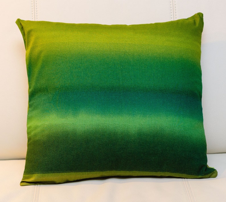 Green Pillow Cover / Marimekko Pattern / Handmade Pillow/ - Etsy