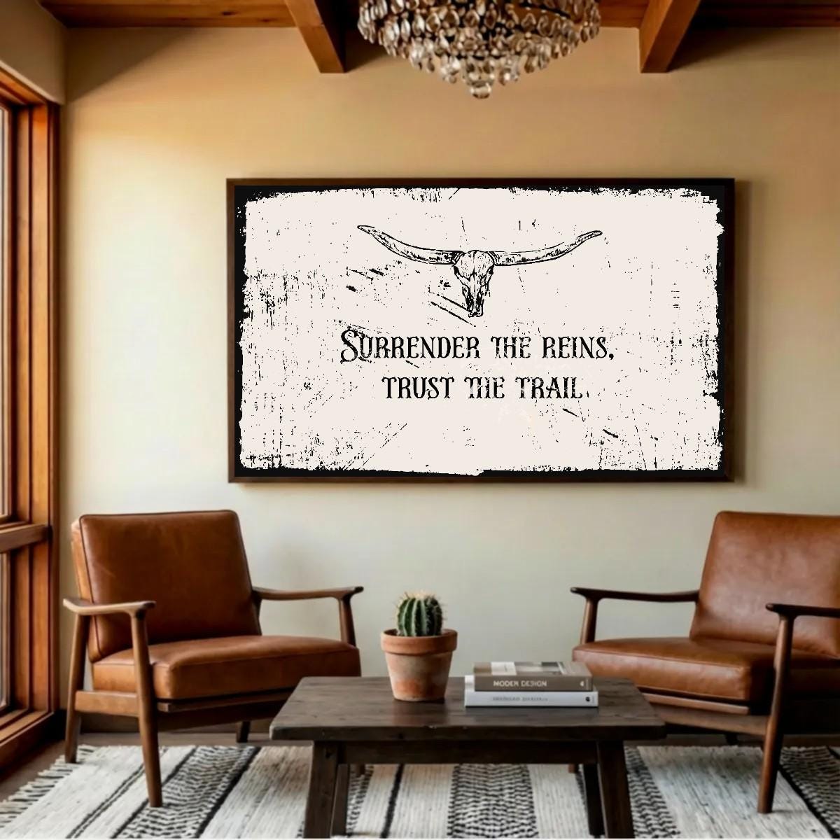 Godly Scripture Print, Christian Western Faith Bible Verse Wall Art ...