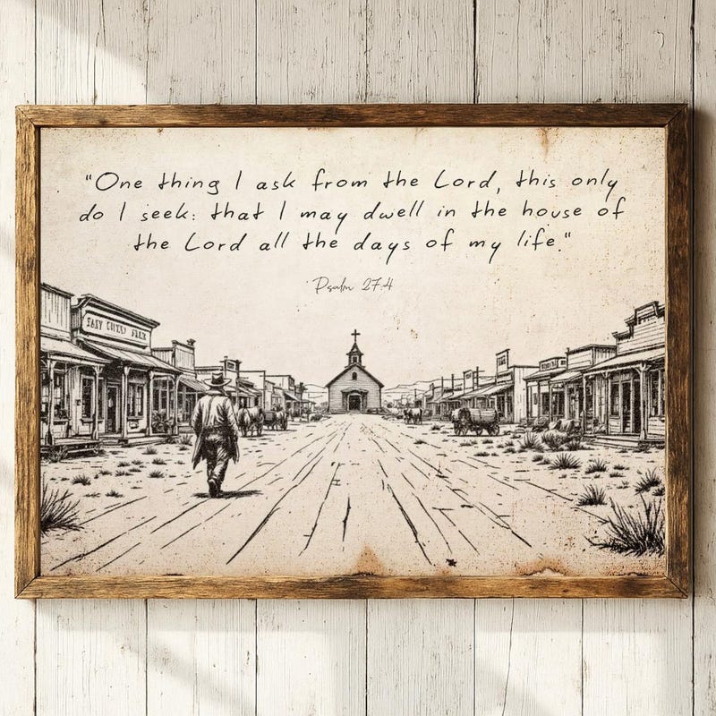 Rustic Christian Art - Etsy