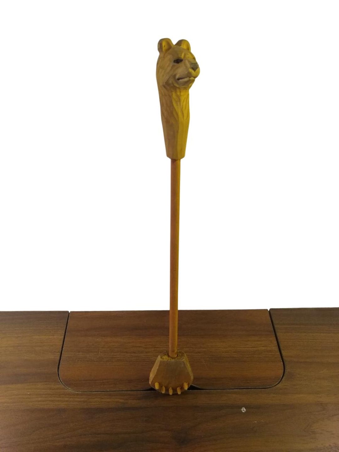 Hand Carved 16 Long Bear Back Scratcher Souvenir - Etsy