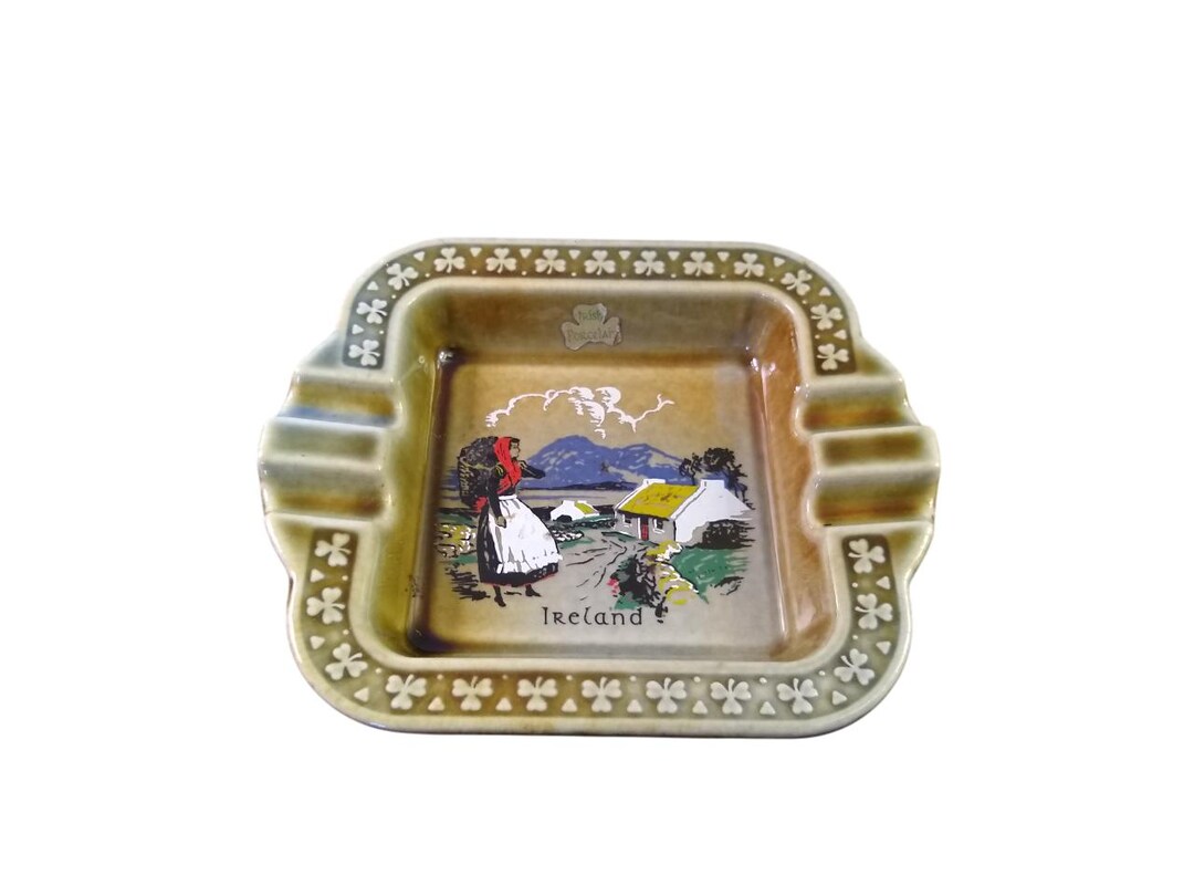 Vintage Wade Irish Porcelain Ashtray - Etsy