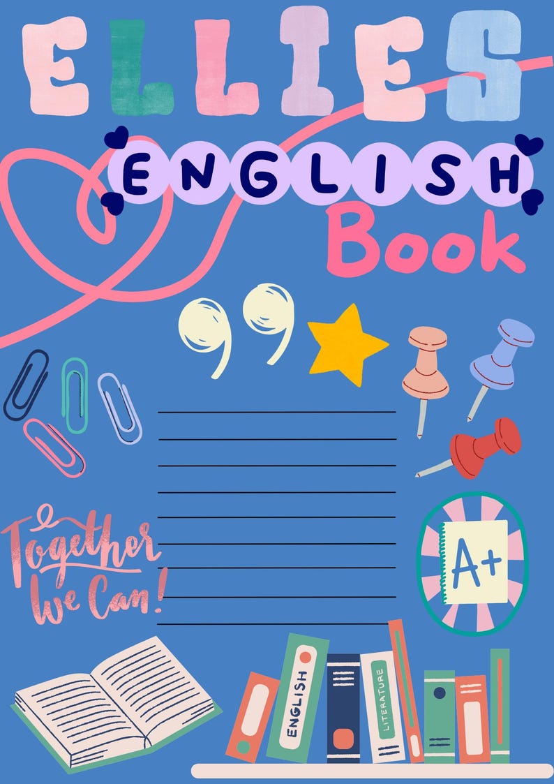 Kids Custom Class Book Covers! - Etsy