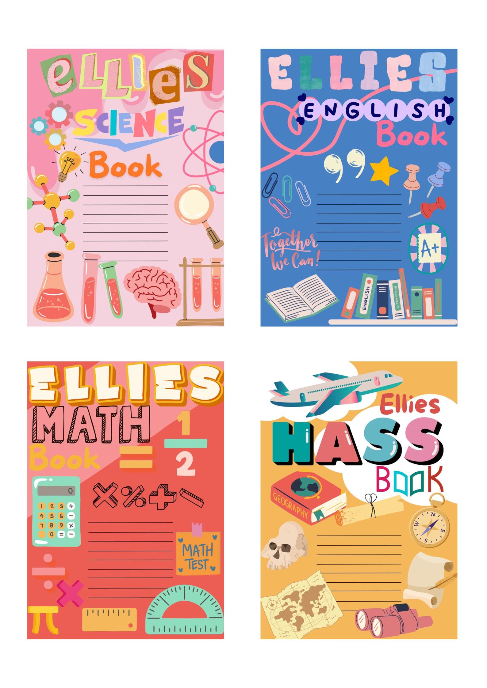 Kids Custom Class Book Covers! - Etsy