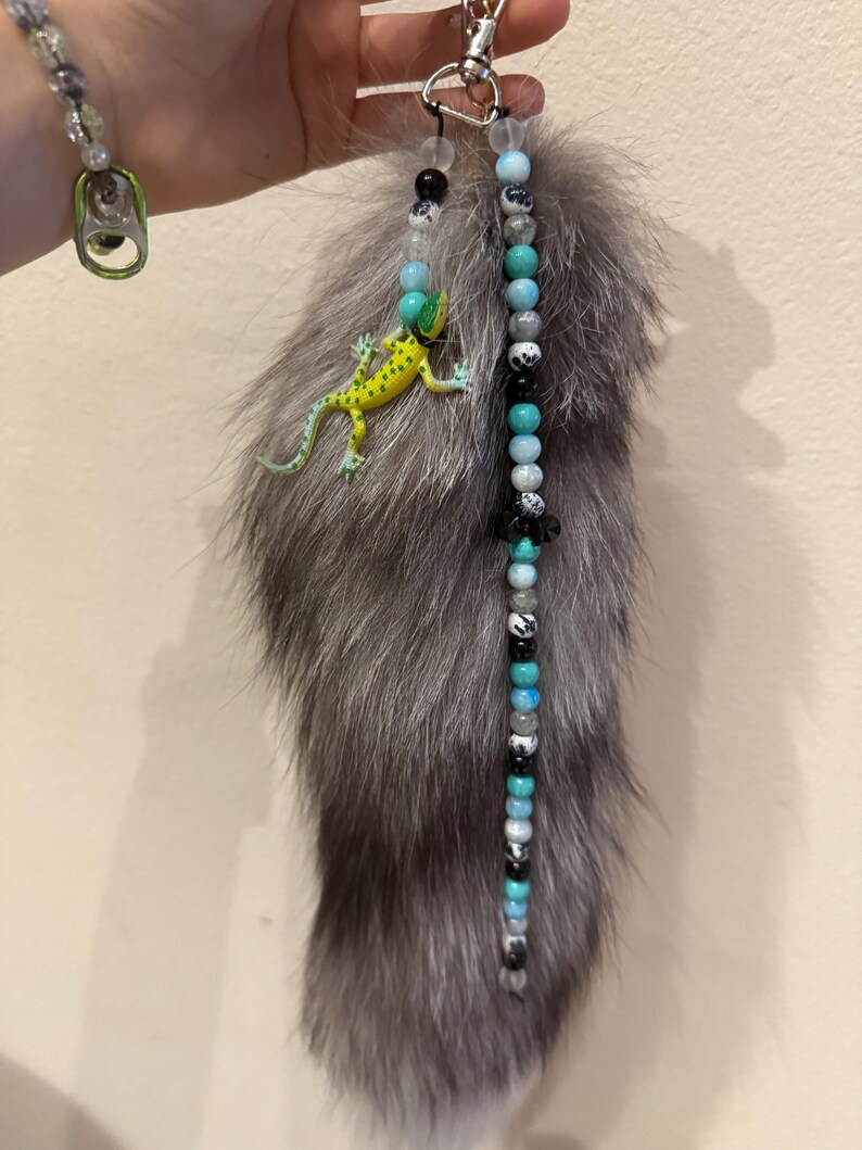 Therian Tail Charm/homemade/tail Bead Charms - Etsy