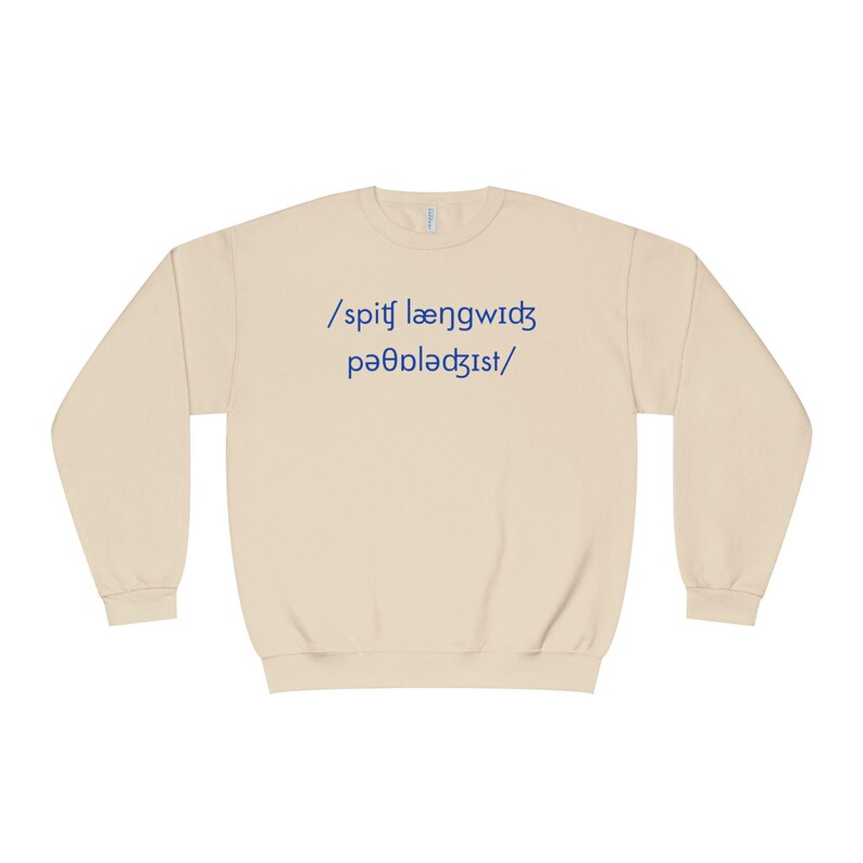 SLP International Phonetic Alphabet Sweatshirt, Speech Therapist Gift ...