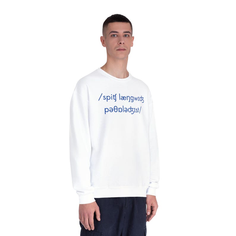 SLP International Phonetic Alphabet Sweatshirt, Speech Therapist Gift ...