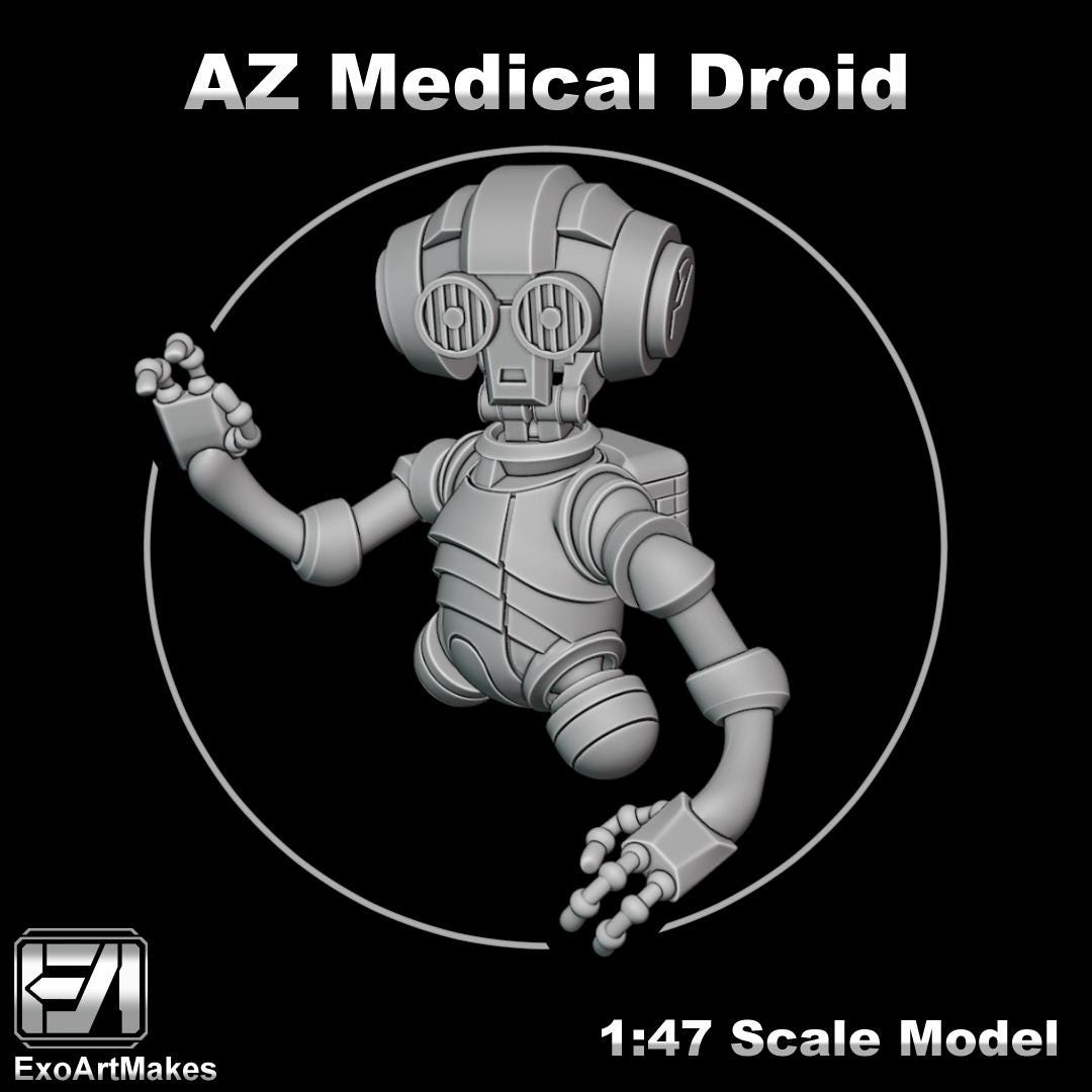 AZ Medical Droid (3D Print File) - Etsy