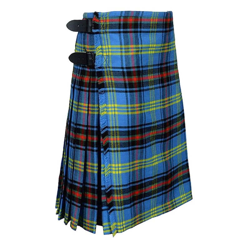 Scottish Traditional Bell of the Borders 8 Yard Heavy Weight Tartan Kilt - Men's Handmade Tartan ...