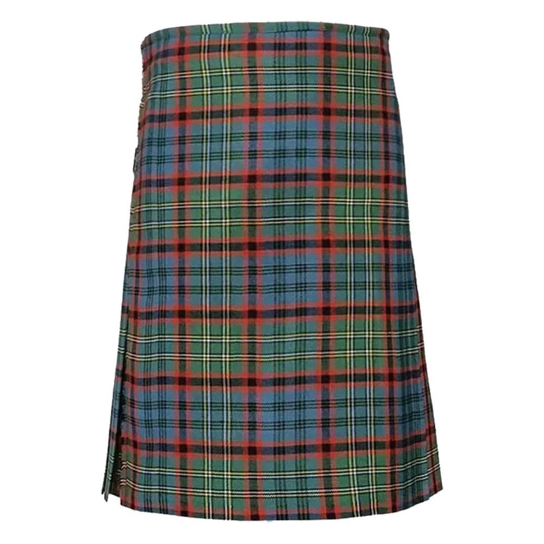 Handmade Cunningham Hunting Ancient Tartan Kilt - 8 Yard Heavy Weight ...