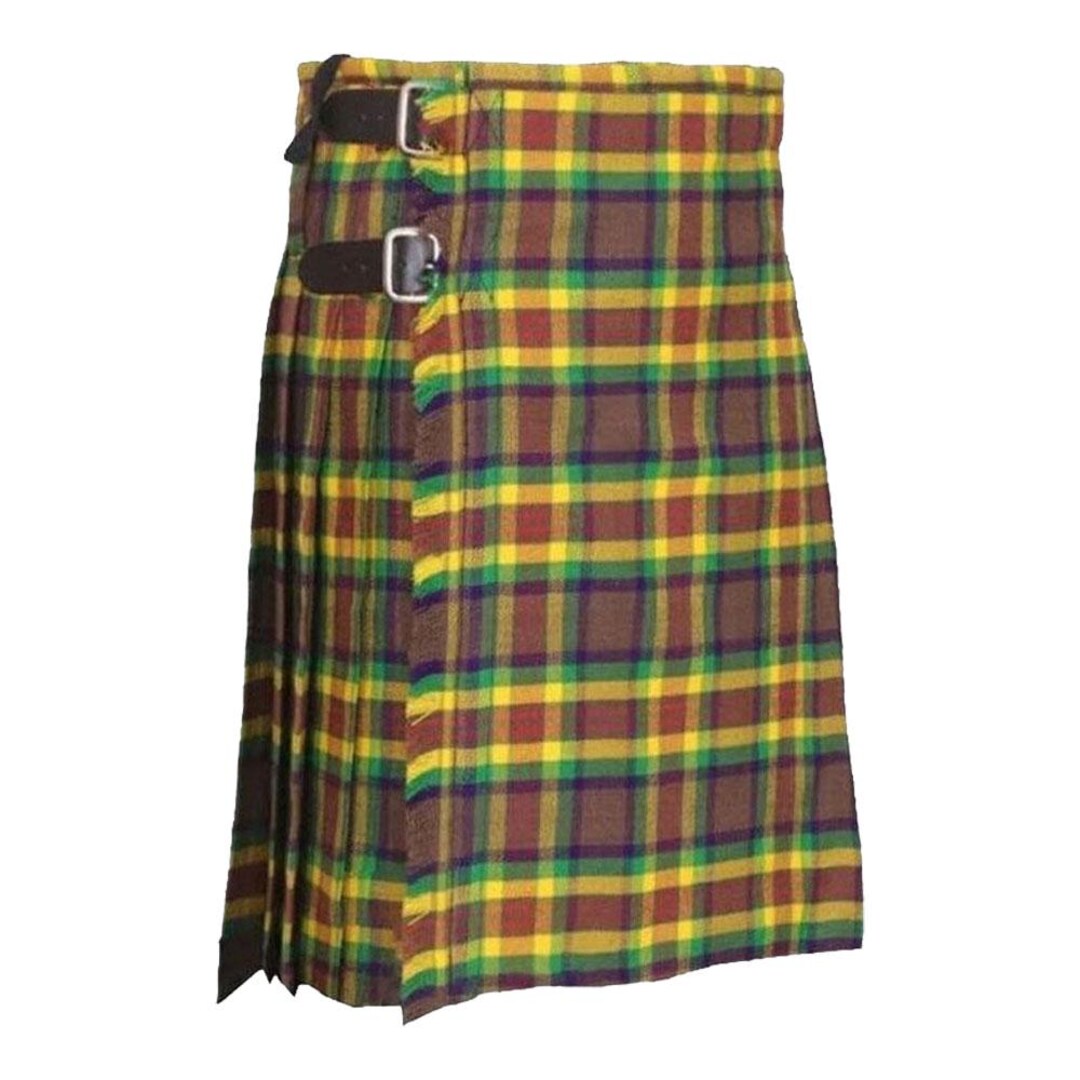 Scottish Traditional Shannon Modern 8 Yard Heavy Weight Tartan Kilt - Men's Handmade Tartan ...