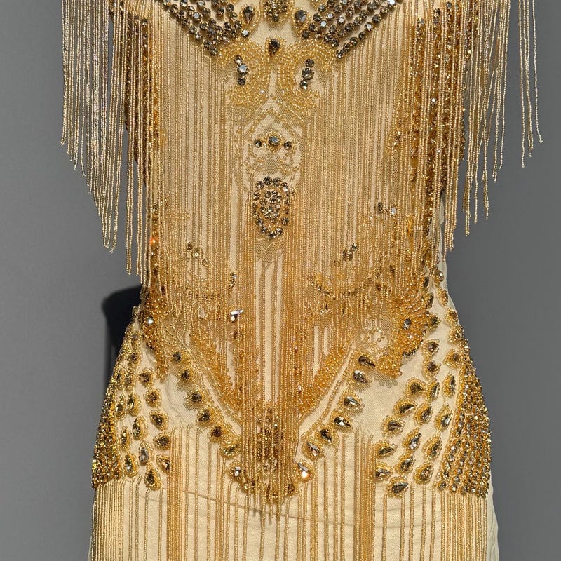 Rhinestone Dress - Etsy