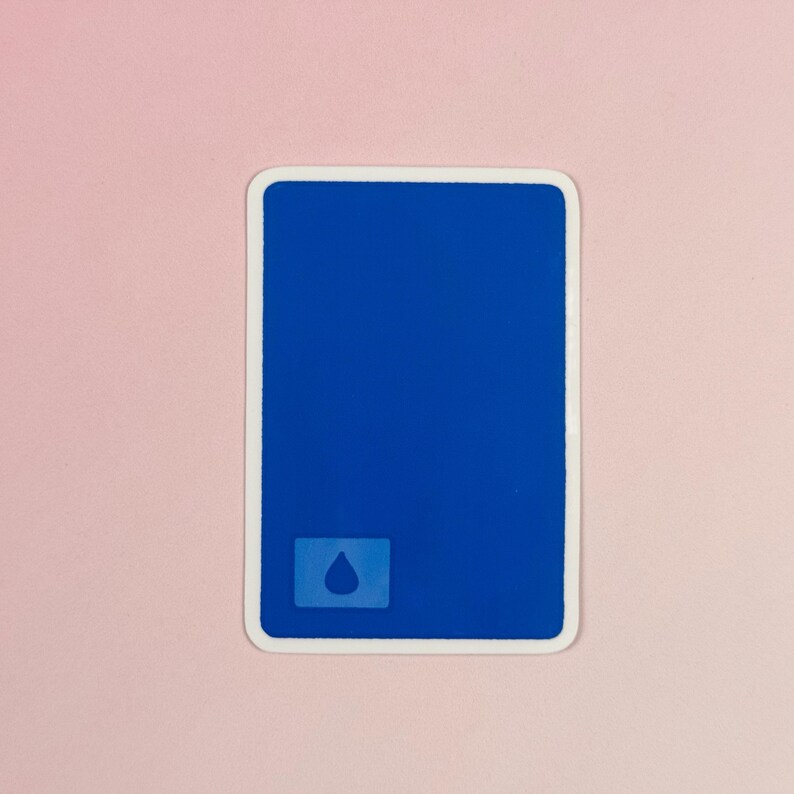 Severance Lumon Card Sticker | Keycard Blue Black Waterproof Vinyl ...