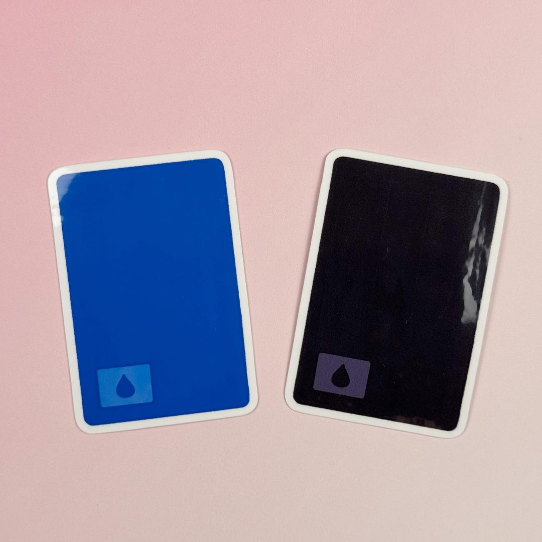 Severance Lumon Card Sticker | Keycard Blue Black Waterproof Vinyl ...