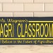 Agriculture Teacher Desk Name Plate ~ Gift for Ag Teacher ~ Future ...