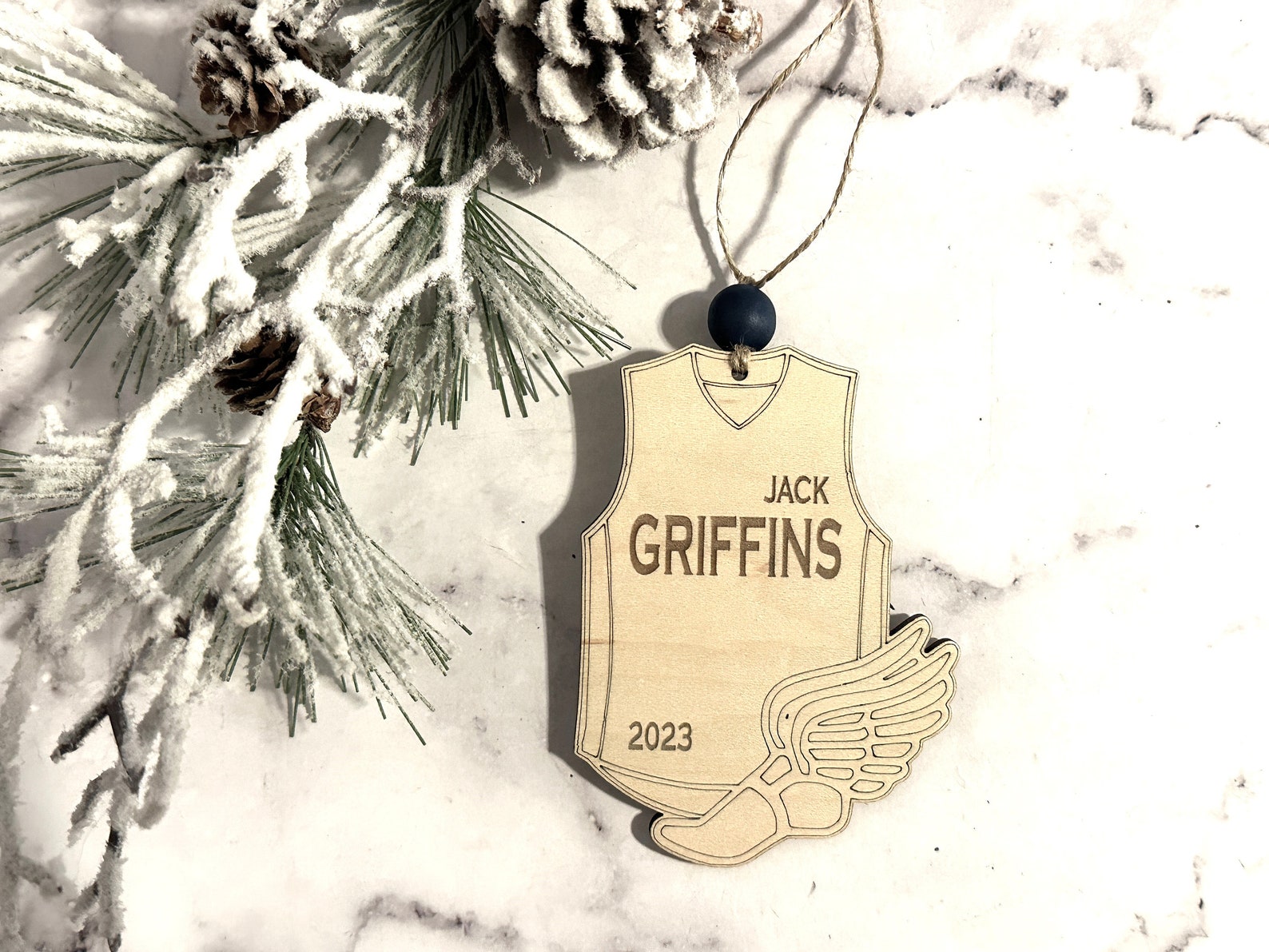 Track and Field Christmas Ornaments Running Gifts ~ Track Ornament Team ...