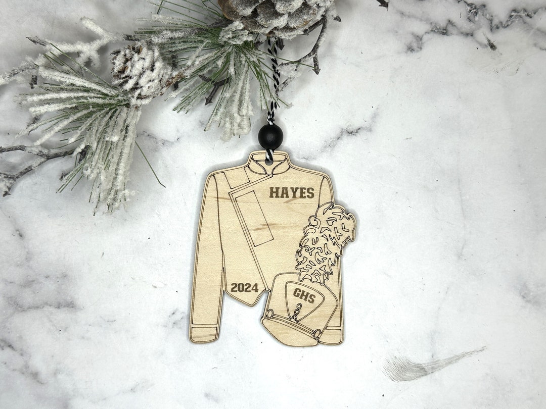 Band Personalized Ornament Laser Cut Last Day of School - Color Guard ...