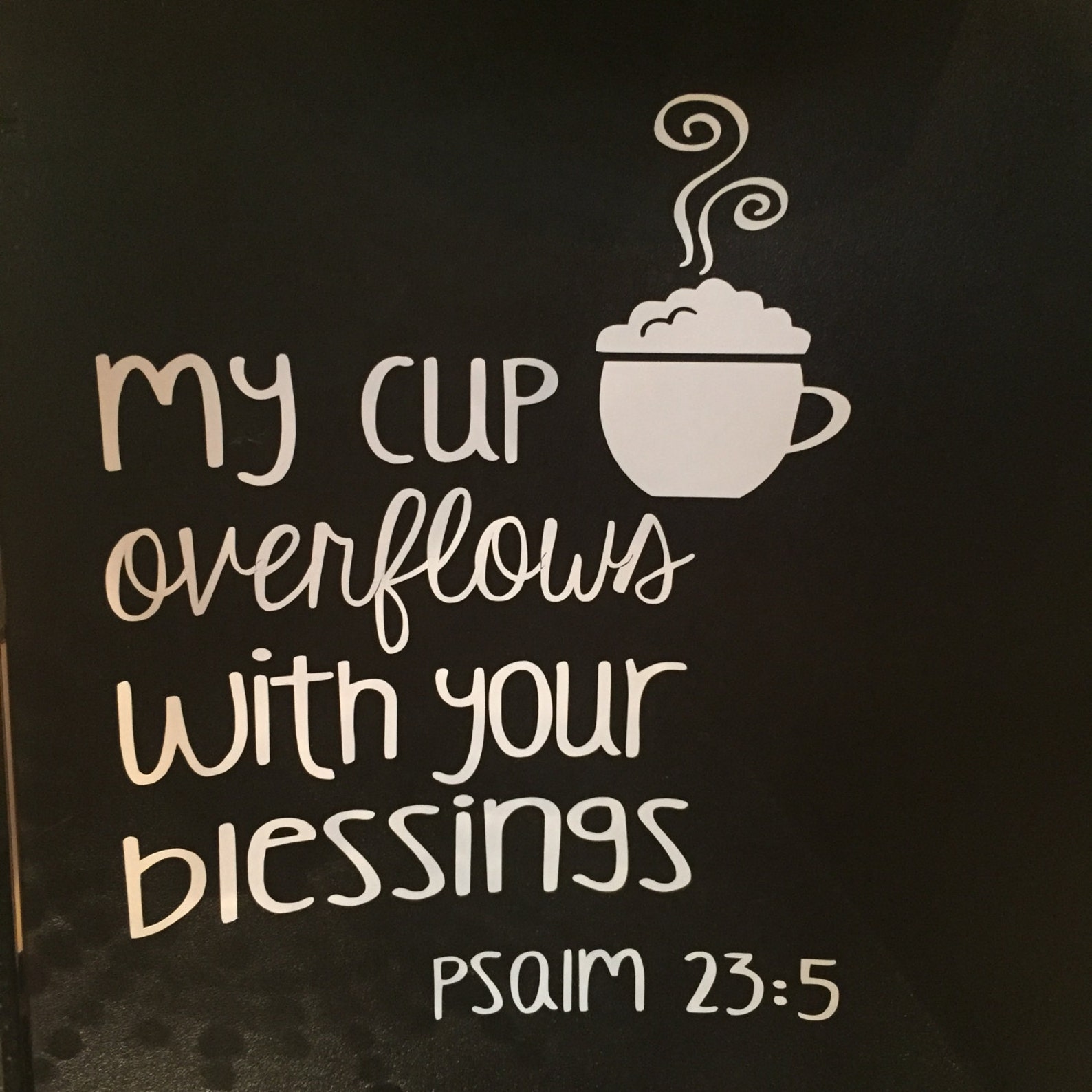 Bible Verse Coffee Station Coffee Lover's Gift My Cup - Etsy