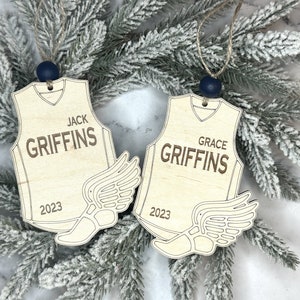 Track and Field Christmas Ornaments Running Gifts ~ Track Ornament Team ...