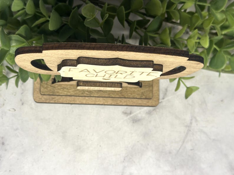 Favorite Child Custom Award Plaque Funny Gift for Sister - Laser ...