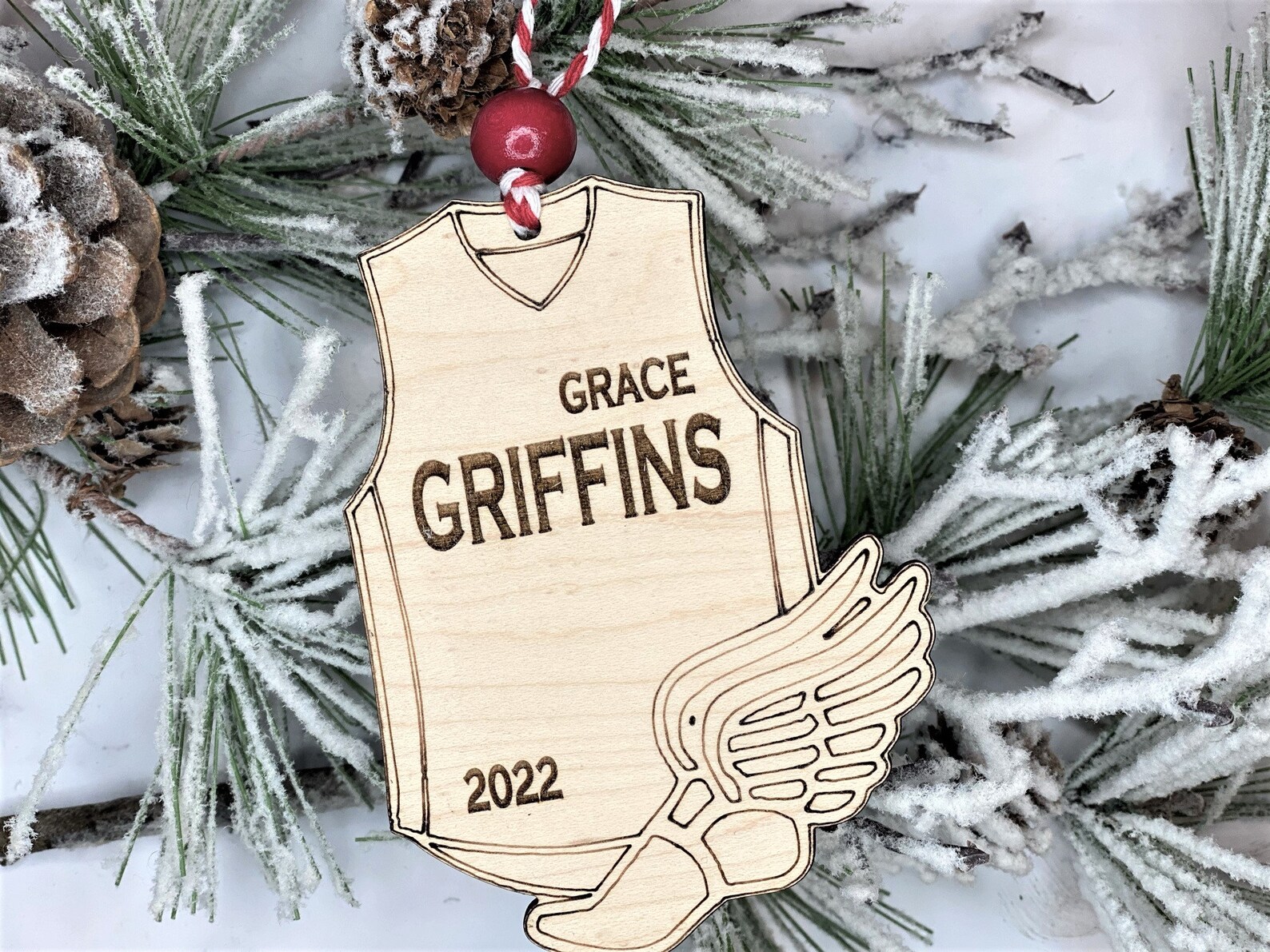 Track and Field Christmas Ornaments Running Gifts ~ Track Ornament Team ...